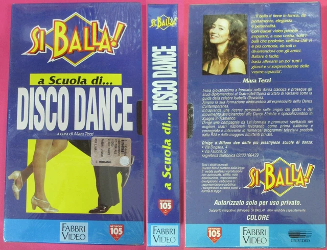 VHS FILM A SCUOLA DI DISCO DANCE Si balla! FABBRI SIGILLATA Terzi (F182 ...