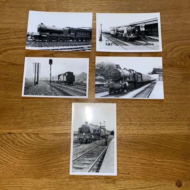 TRAIN RAILWAYS REAL Photo Pictures Bundle Joblot Railway Trains ...