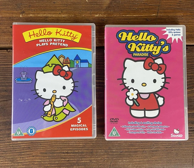 HELLO KITTY'S PARADISE & Plays Pretend 2x DVD (U) région 2 Pal EUR 6,99 ...