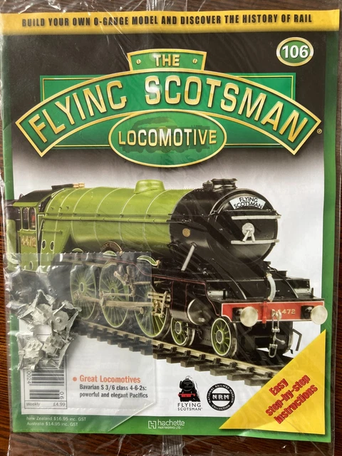 HACHETTE THE FLYING Scotsman Locomotive Model Train Issue 106 + Part ...