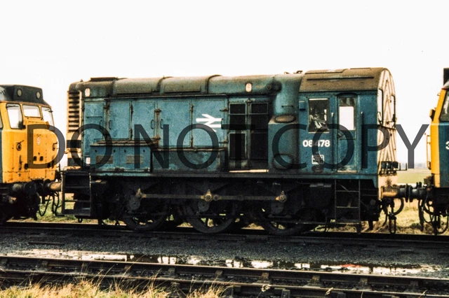 UK DIESEL TRAIN Railway Photograph Of Class 08 08478. Rm08-102 £1.70 ...
