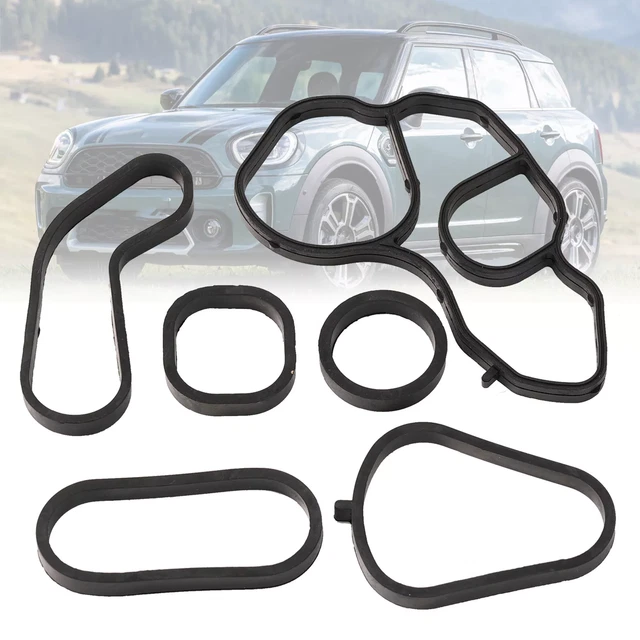 FOR 07-16 MINI Cooper 1.6L Engine Oil Cooler Filter Housing Seal ...