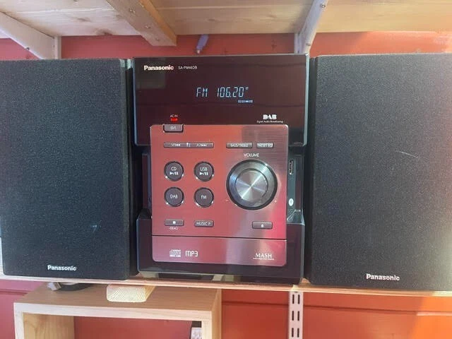 PANASONIC SA-PM46DB MICRO Bookshelf Hi-Fi Stereo CD DAB FM Radio USB £ ...