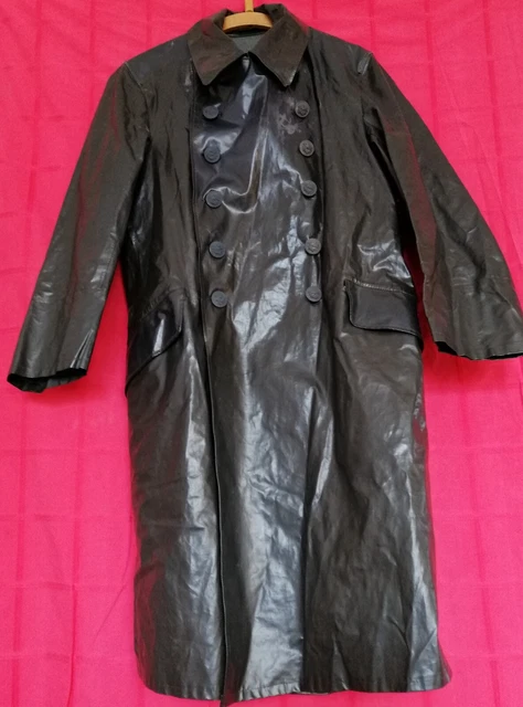 WEHRMACHT,KRIEGSMARINE REGENMANTEL,MANTEL,KLEPPER WK2, german WW2, coat ...