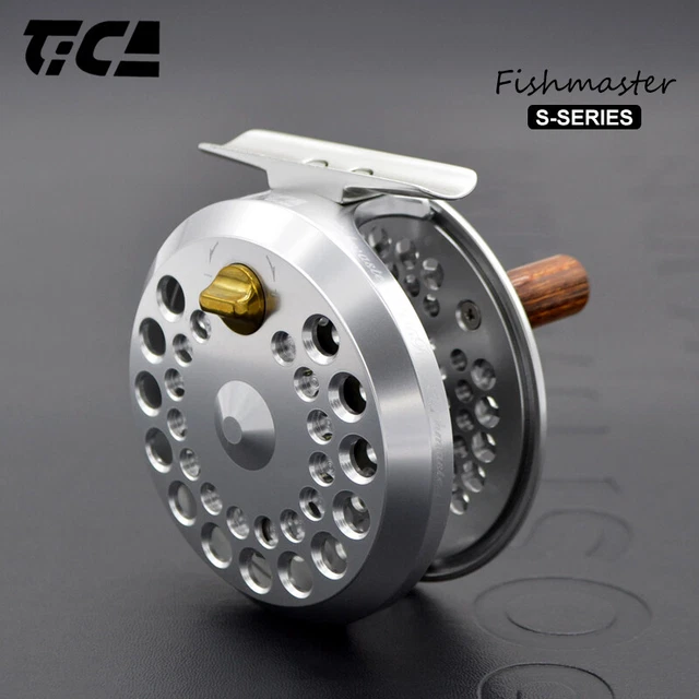 TICA FISHMASTER 3/4WT Aluminium Fliegenrolle Quick Release Spool ...