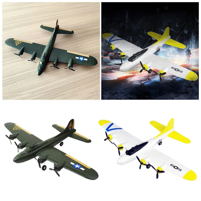 2.4G 2CH EPP Foam RC Aircraft Fixed-Wing Glider Fighter Airplane for ...