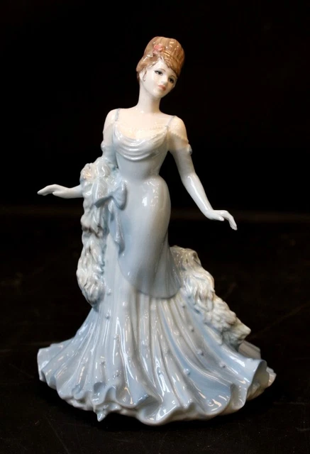 VINTAGE COALPORT LADIES Of Fashion '1999 Debbie' Bone China FIGURINE ...