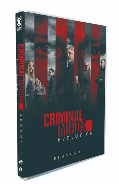 CRIMINAL MINDS EVOLUTION: Complete TV Series Seasons 17 (DVD 3-Disc Box ...