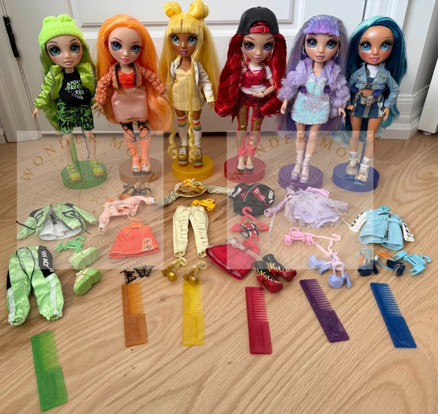COMPLETE SET RAINBOW High Series 1 Ruby Poppy Sunny Jade Skyler Violet ...