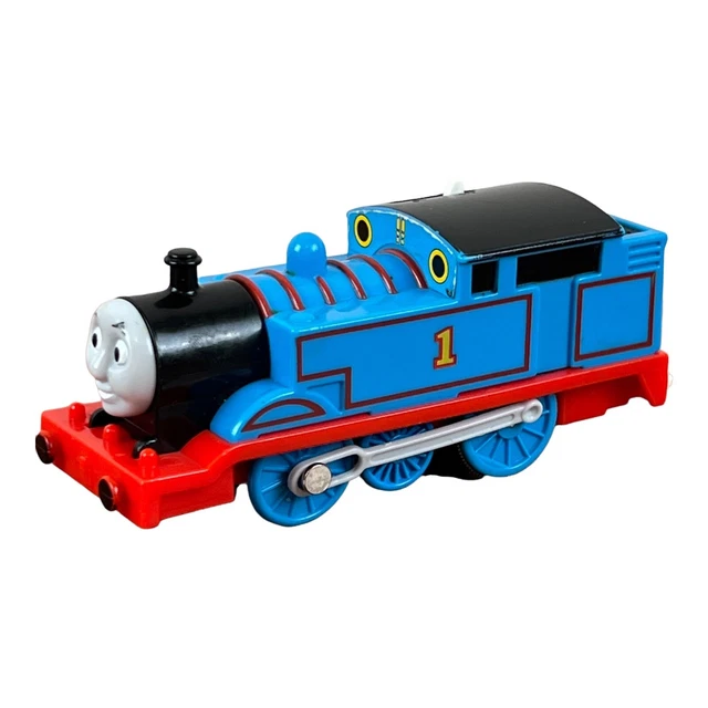 THOMAS THE TRAIN Trackmaster Motorized Engine 2009 Mattel Blue Works ...
