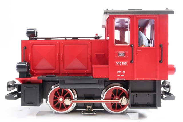 LGB 22900 DIESELLOK BR V10 105 der DB rot Modelleisenbahn Spur G EUR ...