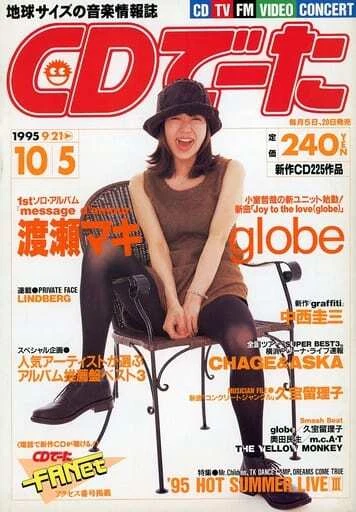 MUSIC MAGAZINE WITH Supplement Cd Data 1995 October 5Th Issue Vol.7 No ...
