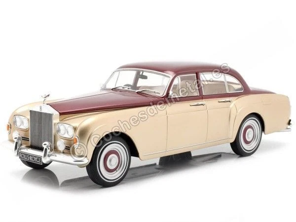 1963 ROLLS-ROYCE SILVER Cloud III Flying Spur Red-Gold 1:18 MC Group ...