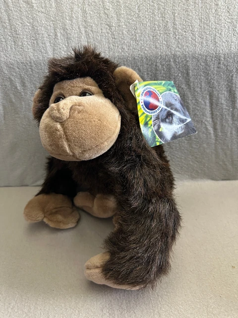 ENDANGERED SPECIES NWT Gorilla soft toy plush £10.70 - PicClick UK
