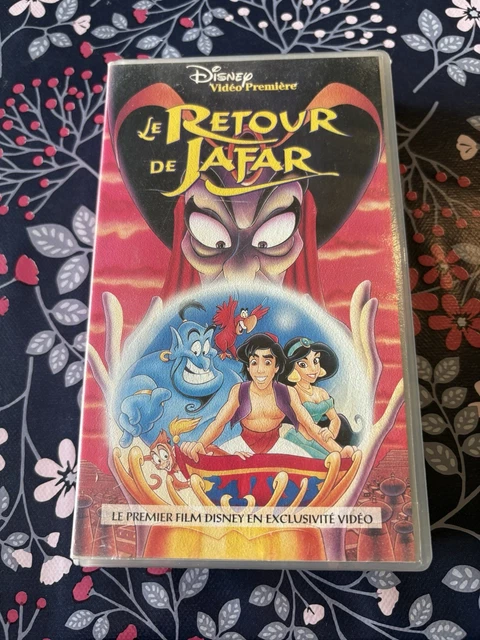VHS LE RETOUR De Jafar Aladdin Walt Disney CASSETTE VIDEO VIDEOCASSETTE ...
