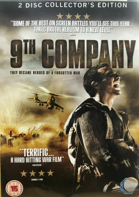 9TH COMPANY DVD 9 Rota 2005 - Russian War Movie Action Film- 2 DISC ...