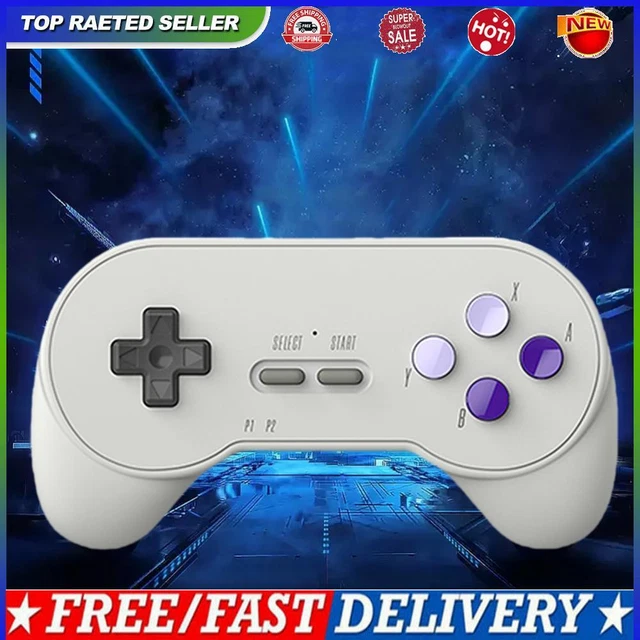 WIRELESS CONTROLLER 2.4G Wireless Game Joystick Gamepad for SF2000 Game ...