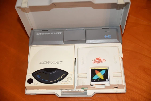 NEC PC-ENGINE + Cd-Rom 2 Interface Unit Ifu-30A +Rgb Mod, System Card2.1, Pad EUR 319,99 ...