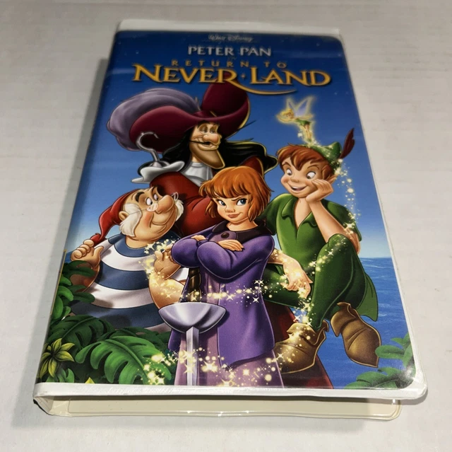 PETER PAN RETURN to Never Land VHS ( 2002 ) Walt Disney Home Entertainment £4.00 - PicClick UK