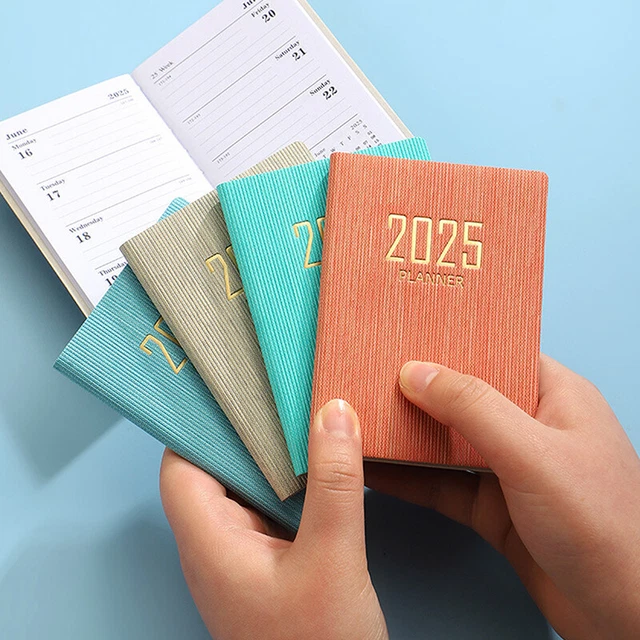 2025 AGENDA BOOK With Calendar A5 Notebook 2025 Planner Notebook School ...