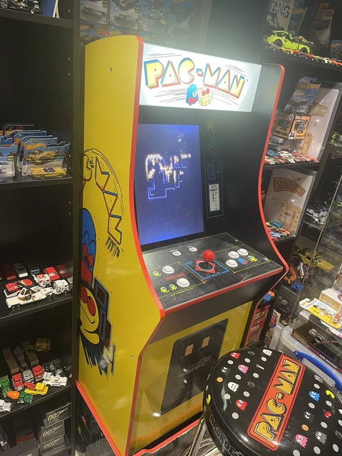 ARCADE1UP PAC-MAN CLASSIC 12 Games Arcade Machine With PAC Man Stool £ ...