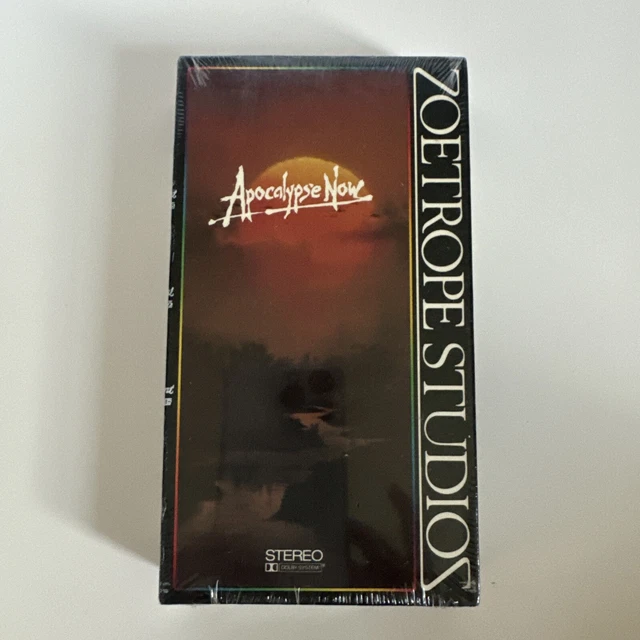 APOCALYPSE NOW VINTAGE Original Sealed VHS 1987 Paramount Watermark Seal New £25.44 - PicClick UK