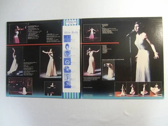 HELEN REDDY LIVE In London '78 - ETICHETTA BIANCA PROMO - Vinile 2 LP ...