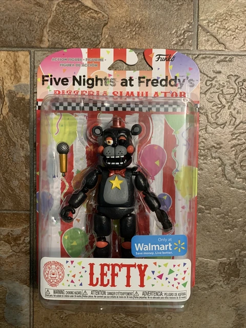FUNKO FIVE NIGHTS At Freddys Lefty Exclusive Action Figure Walmart Fnaf ...