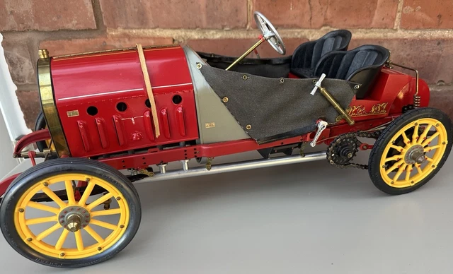 POACHER FIAT 130 F-2 Race 1907 Car High Detail Built Kit Rare Model 1/8 ...