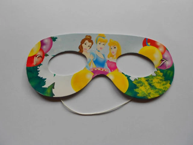 DISNEY PRINCESS BIRTHDAY Party Eye Masks Pk8 New! EUR 1,36 - PicClick FR