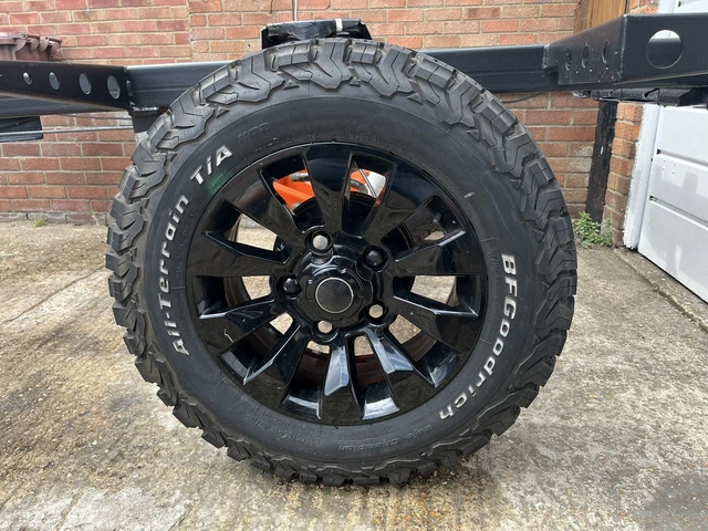 2 X LAND Rover Defender 18 Inch Sawtooth Alloy Wheels With BF Goodrich ...