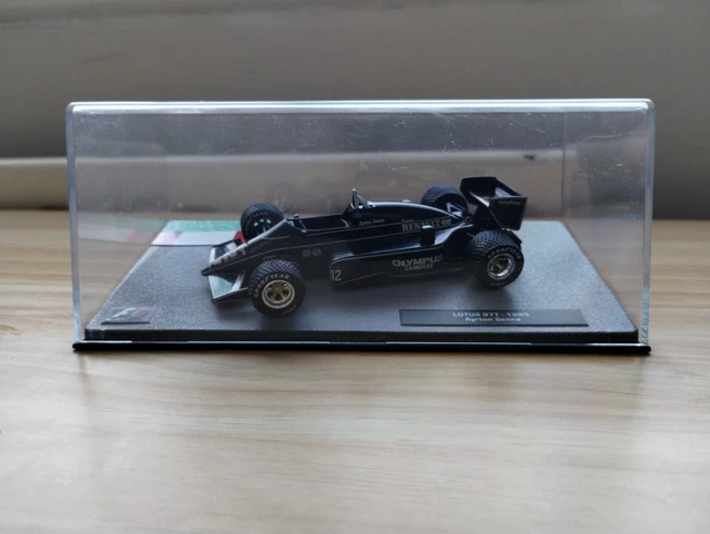 PANINI F1 CAR Collection 1985 Ayrton Senna Lotus 97T 1:43 Scale Model £ ...