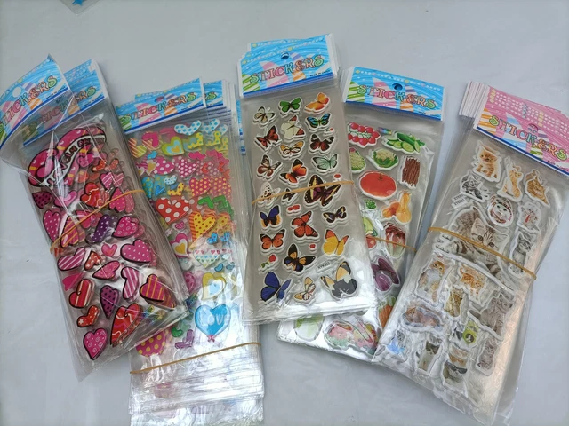 RANDOM 1 SHEET Stickers Teacher Rewards Kids Children Crafts Kids Gift ...