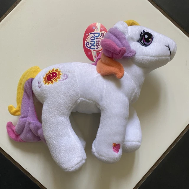 MY LITTLE PONY Plush Soft Toy Sunny Daze Nanco Hasbro 2003 Vintage New ...