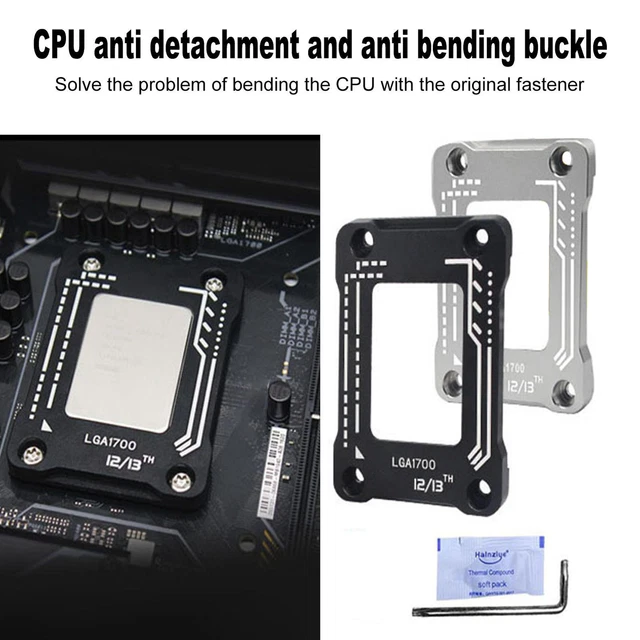 THERMALRIGHT CPU CONTACT Frame Anti-Bending Buckle for LGA 1700 Kit $10 ...