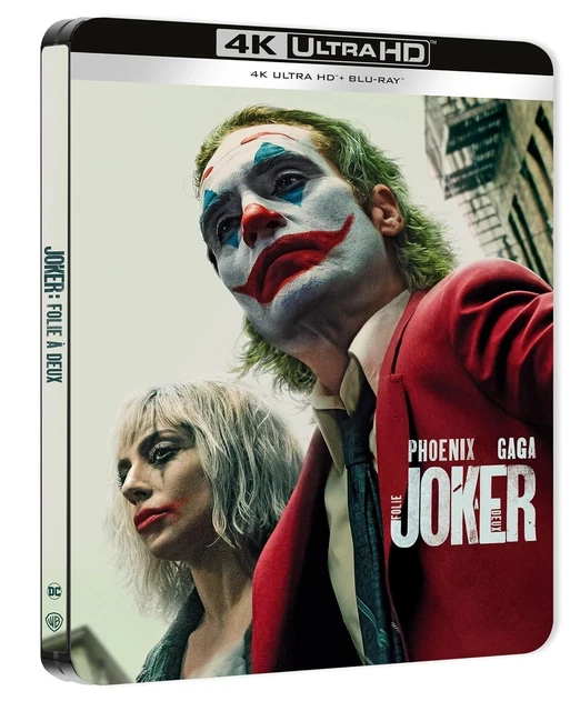 JOKER. FOLIE A deux 4K UHD (2024) 2 Blu Ray steelbook B EUR 32,90 - PicClick IT
