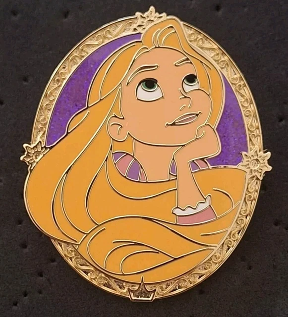 WALT DISNEY RAPUNZEL Tangled - Princesses Gold Frame Portrait 2022 Pin ...