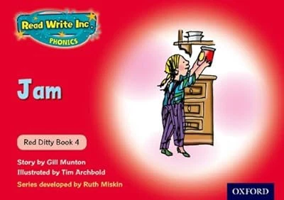 READ WRITE INC. Phonics: Red Ditty Book 4 Jam, Miskin, Ruth & Munton ...