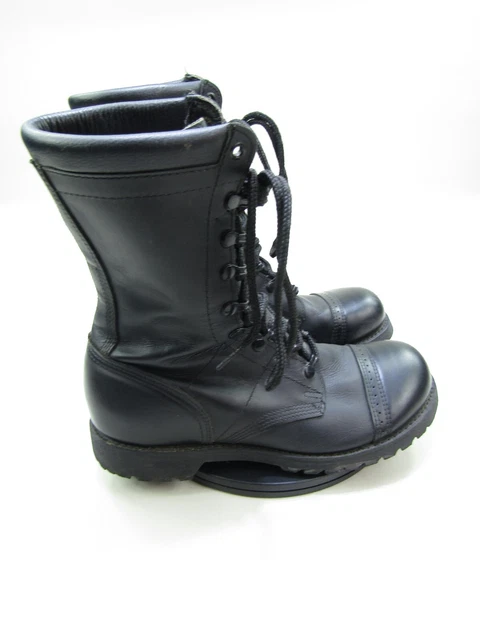 CORCORAN JUMP BOOTS Mens 9.5 E Black Leather 1525 Military Tactical ...