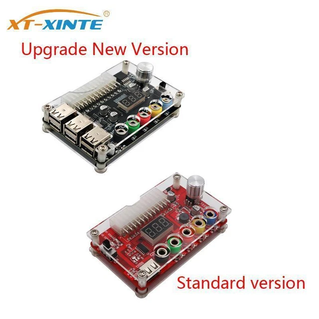 24PIN ATX POWER Supply Breakout Board Case Kit Module Adapter Power ...