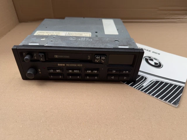 AUTORADIO BLAUPUNKT BMW Reverse RDS 7644836340 + Code *defekt EUR 79,90 ...