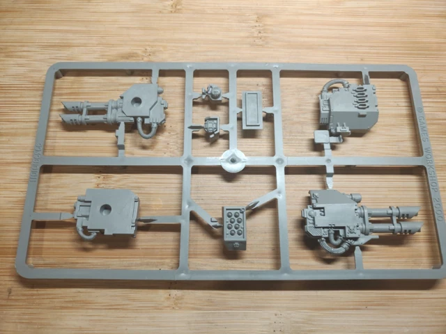 SPACE MARINE B Dreadnought Firstborn Lascannon Missiles Sprue Warhammer ...