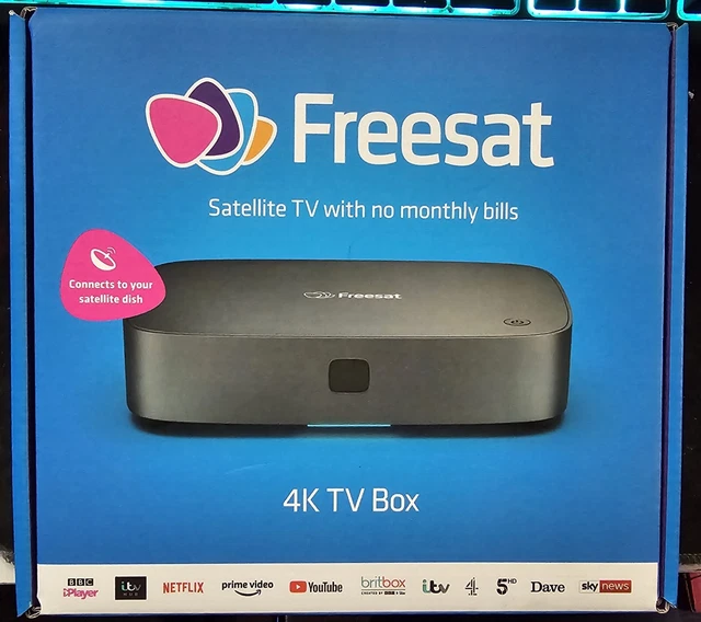 FREESAT UHD-X SMART 4K Ultra HD Set Top Box £129.99 - PicClick UK