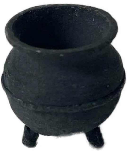 POUPÉES MAISON MÉDIÉVALE Grand Marmite Chaudron Miniature Accessoire 1: ...