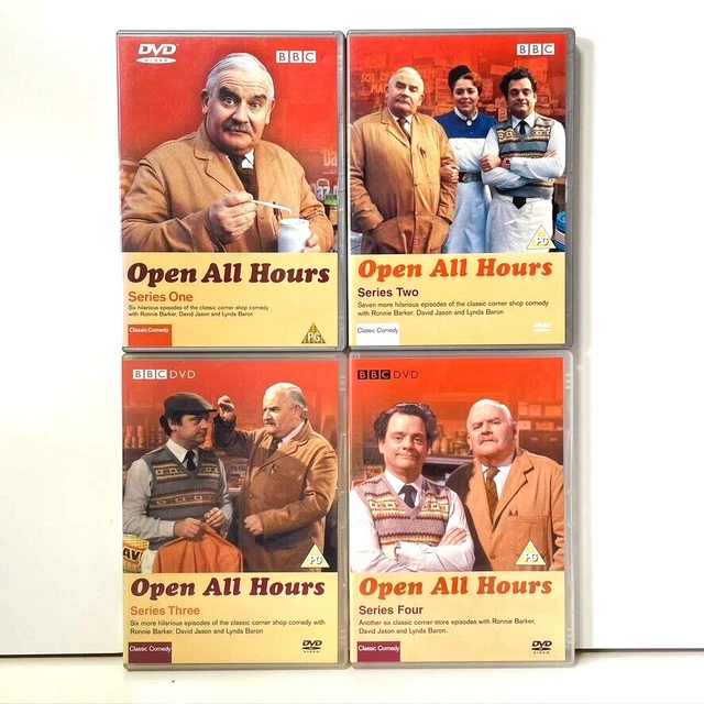 OPEN ALL HOURS DVD Box Set Complete Series 1-4 BBC British Comedy ...