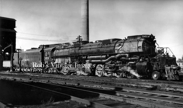 UNION PACIFIC PHOTO BIG Boy Steam Locomotive 4014 Railroad print UP ...