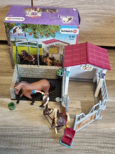 SCHLEICH HORSE CLUB 42404 Waschplatz mit Pferdebox EUR 20,00 - PicClick DE