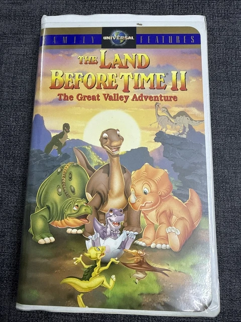 THE LAND BEFORE Time II: The Great Valley Adventure (VHS, 1994 ...