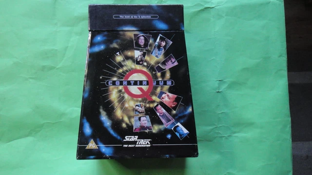 STAR TREK THE Next Generation 'Q' Continuum Box Set Vhs Triple Pack ...