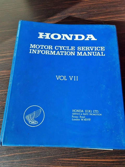 RARE ORIGINAL HONDA Workshop manuals Folder MB5 MT5 MT50 MB50 MB100 ...